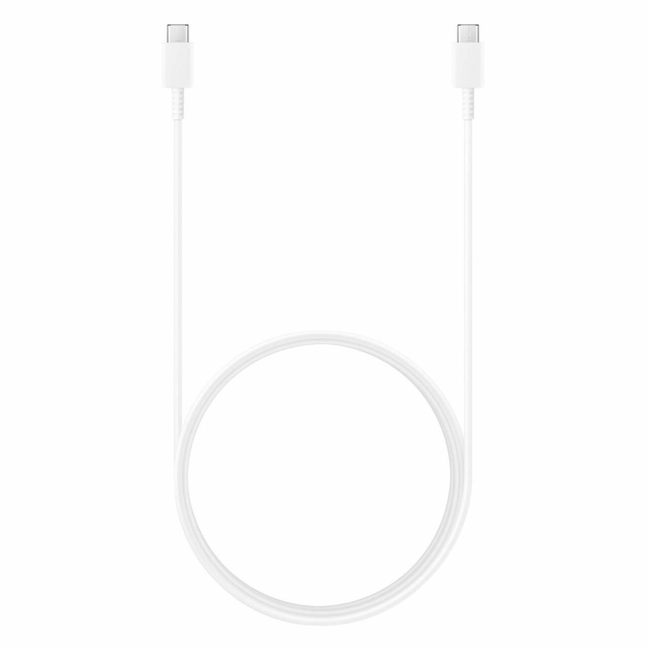 Кабель Samsung EP-DX310, USB Type-C (m) - USB Type-C (m), 1.8м, 3A, белый