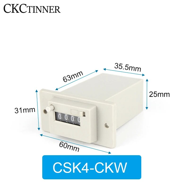 Электромагнитный счетчик импульсов CSK 5-CKW DC24V — фото 1