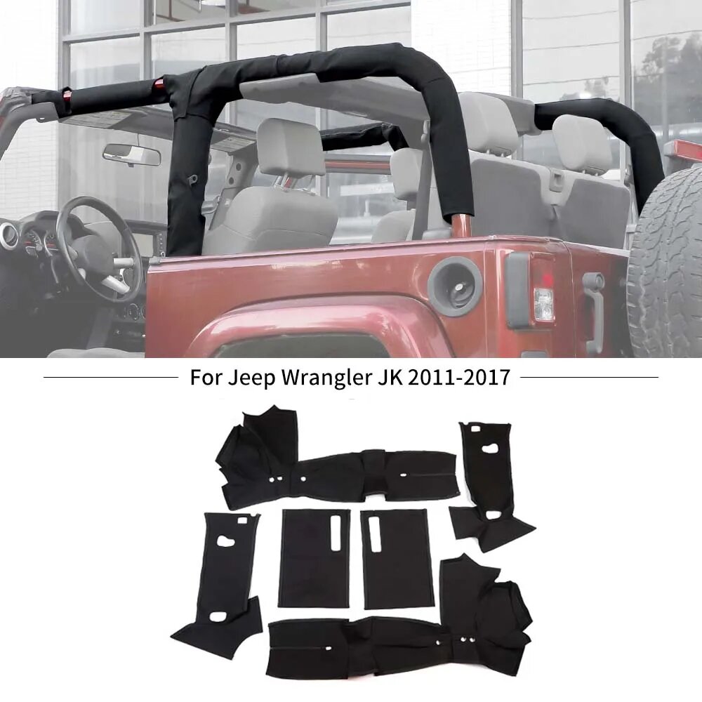 Чехол на каркас Jeep Wrangler JK 2011-2017, Oxford cloth