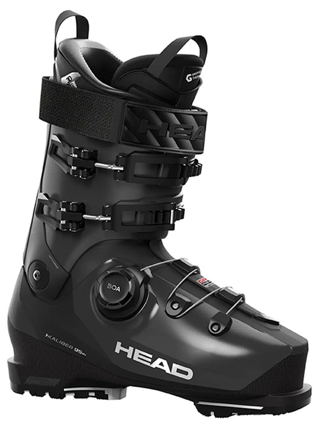 Горнолыжные ботинки Head Kaliber 95 W MV GW BOA Anthracite 25/26 , для женщин , черный