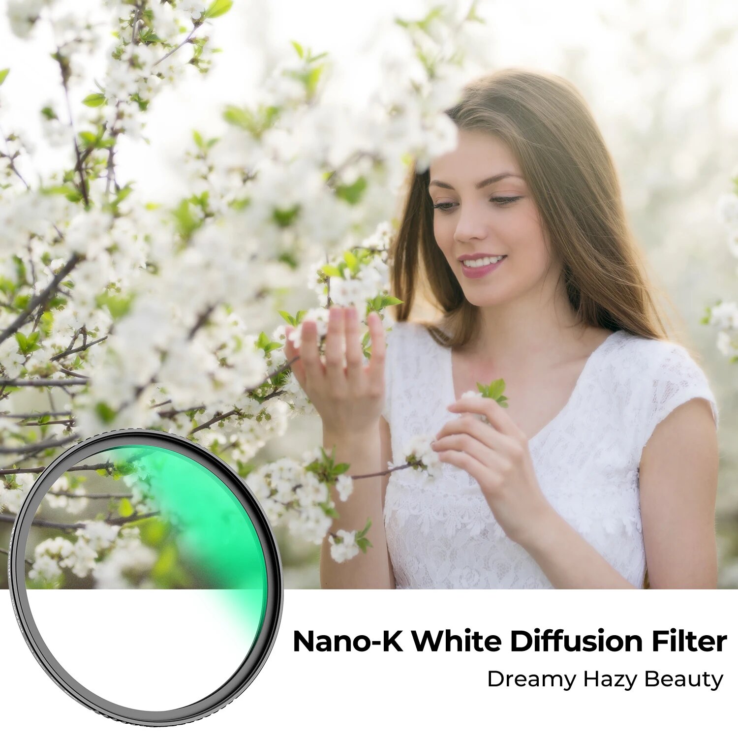 K&F CONCEPT Фильтр White Diffusion 55mm — фото 1