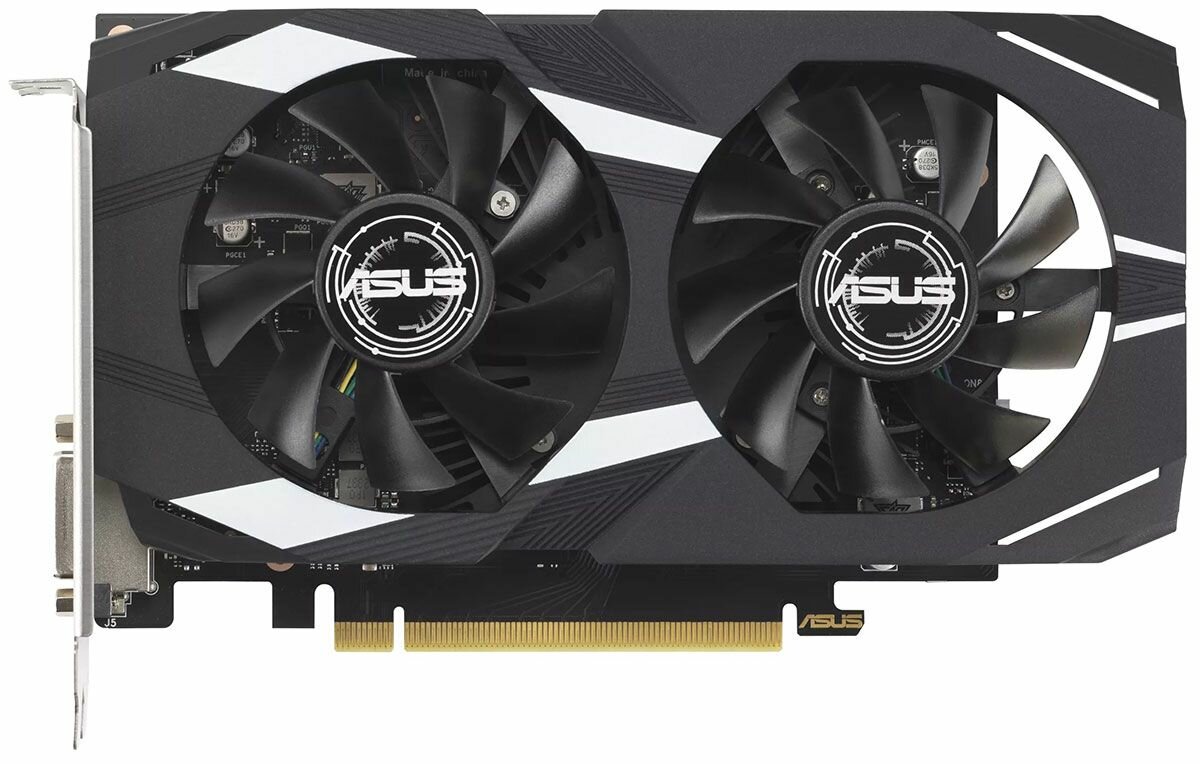 Видеокарта ASUS GeForce RTX 3050 DUAL 6GB OC (DUAL-RTX3050-O6G)