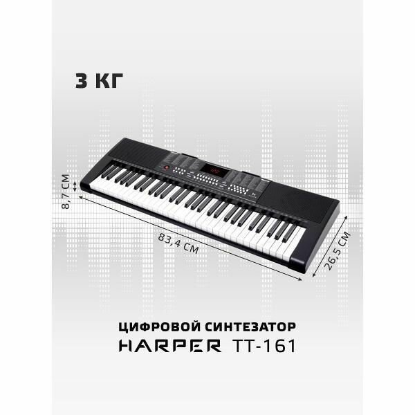 Синтезатор Harper TT-161 — фото 1