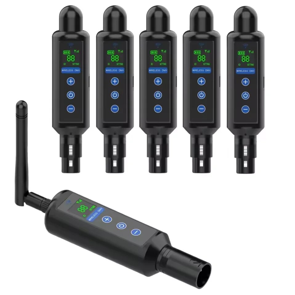 Беспроводные приемники DMX512, 6 шт, Цвет: EU