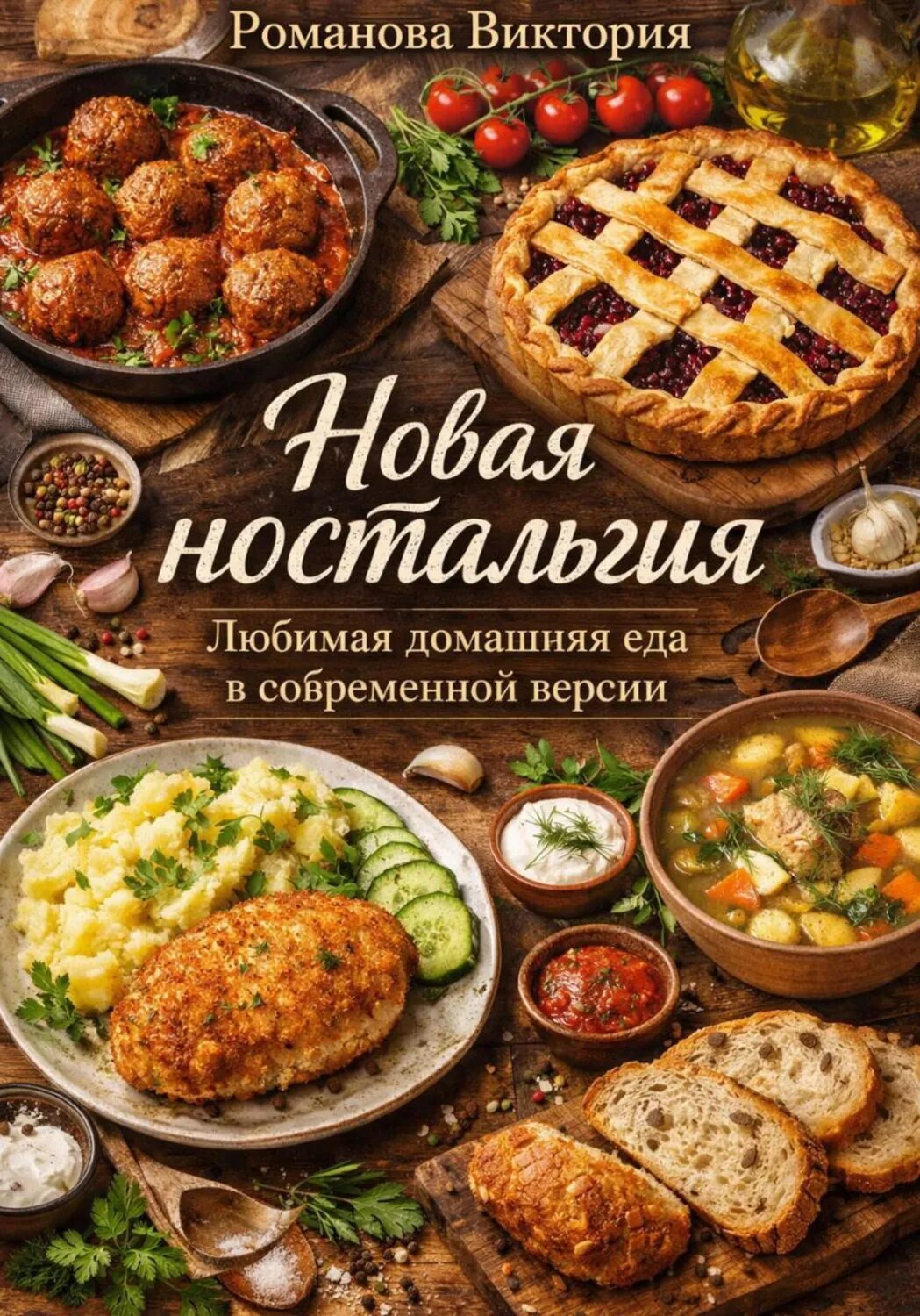 Новая ностальгия: любимая домашняя еда в современной версии [Цифровая книга]