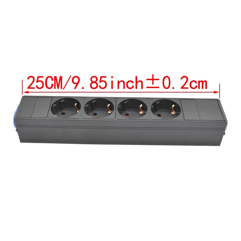 Розетка Powerlink box, 4 гнезда EU, цвет 4AC SOCKET