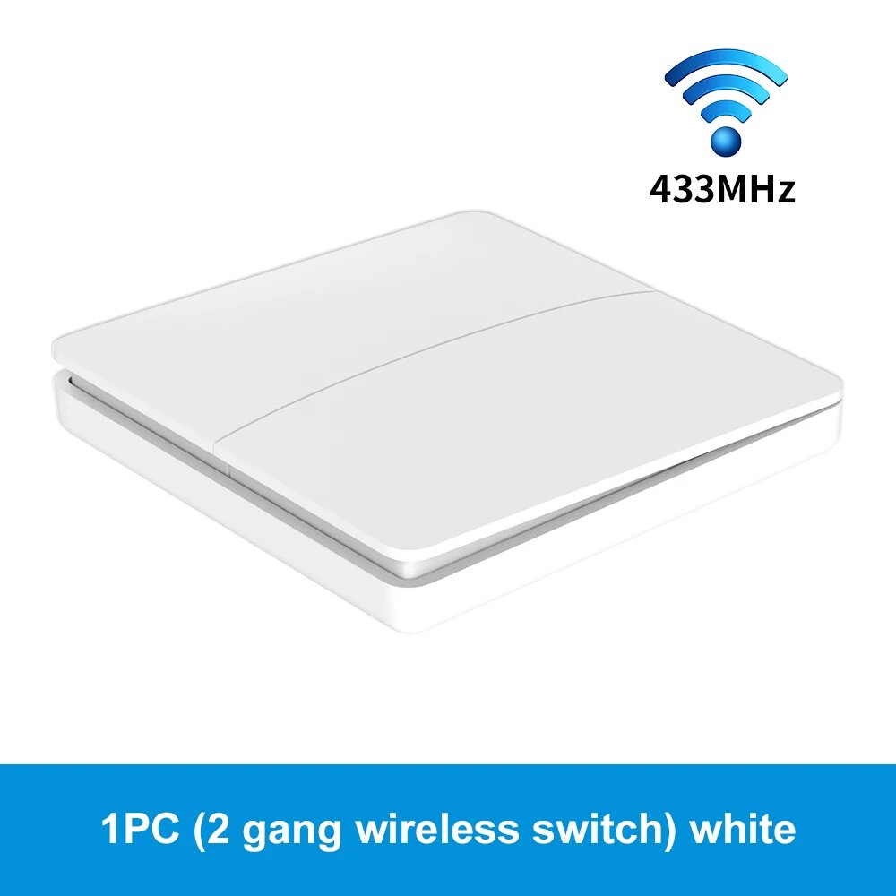 Беспроводной выключатель 2Gang Switch, белый