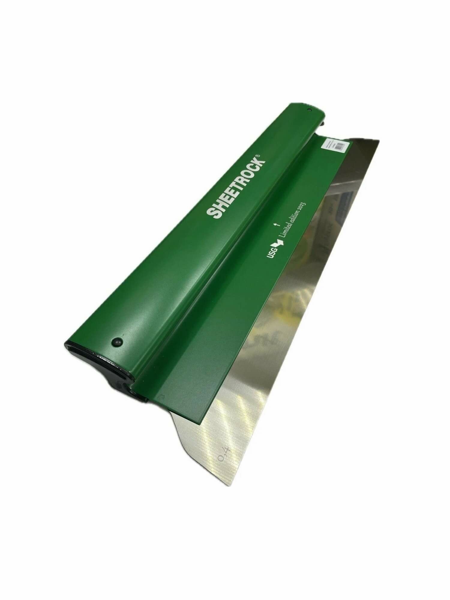 Шпатель лезвием 0,4мм Sheetrock 12310250G4 (106*250мм)