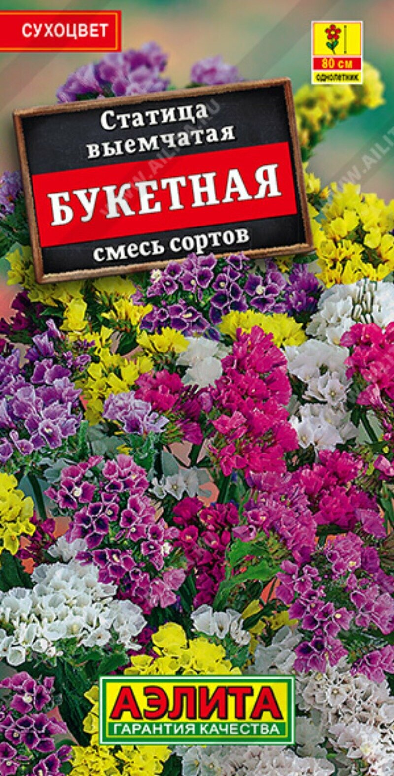 Семена Статица Букетная, смесь сортов (0,1 г), Агрофирма Аэлита