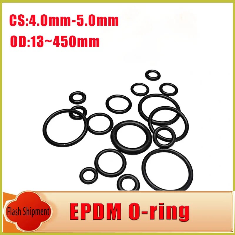 Уплотнительное кольцо EPDM OD35mm, Толщина 4.0mm (25шт)