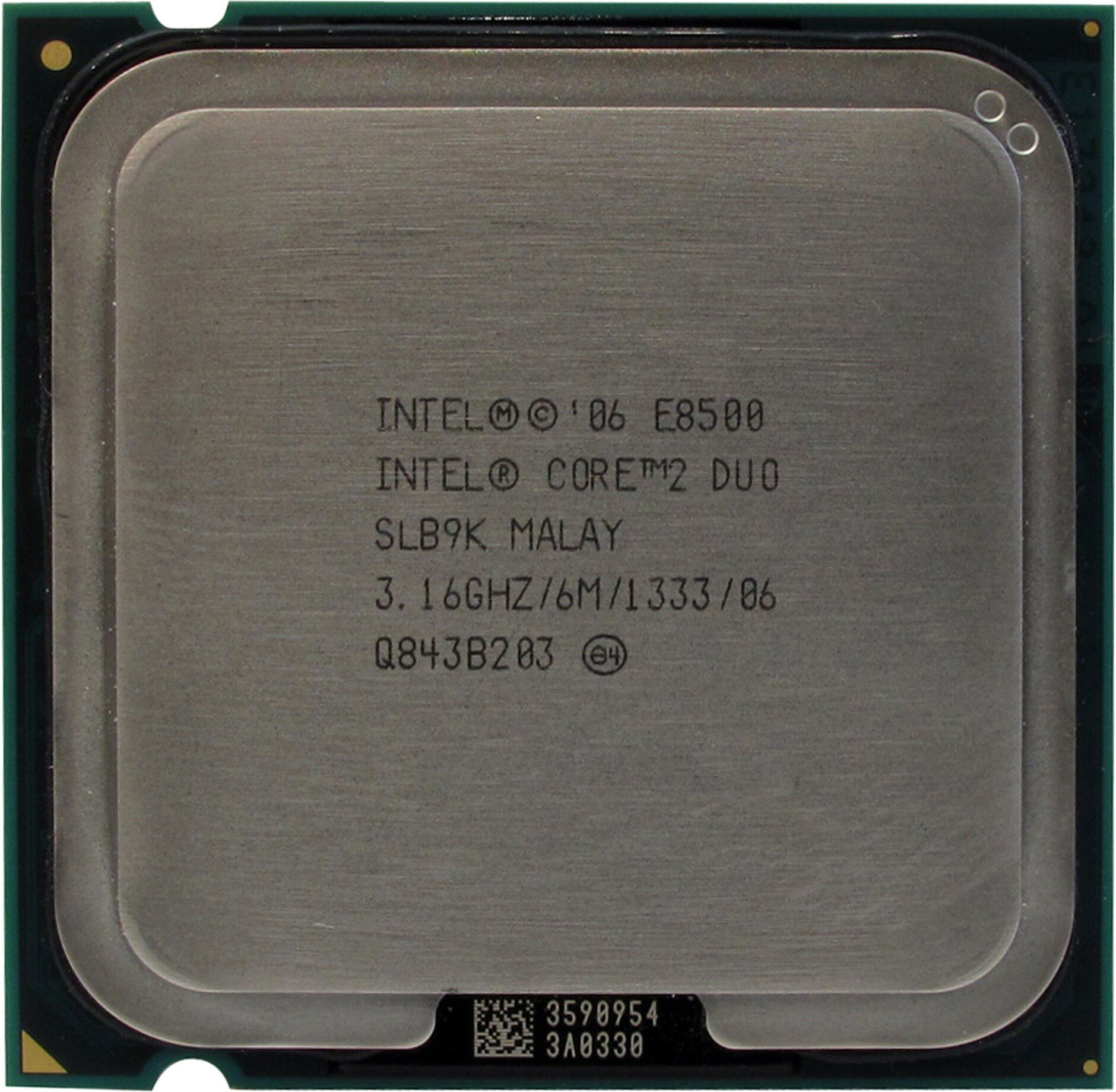 Процессор Intel Core 2 Duo E8500 3.16 GHz/2core/ 6Mb/65W/ 1333MHz LGA775