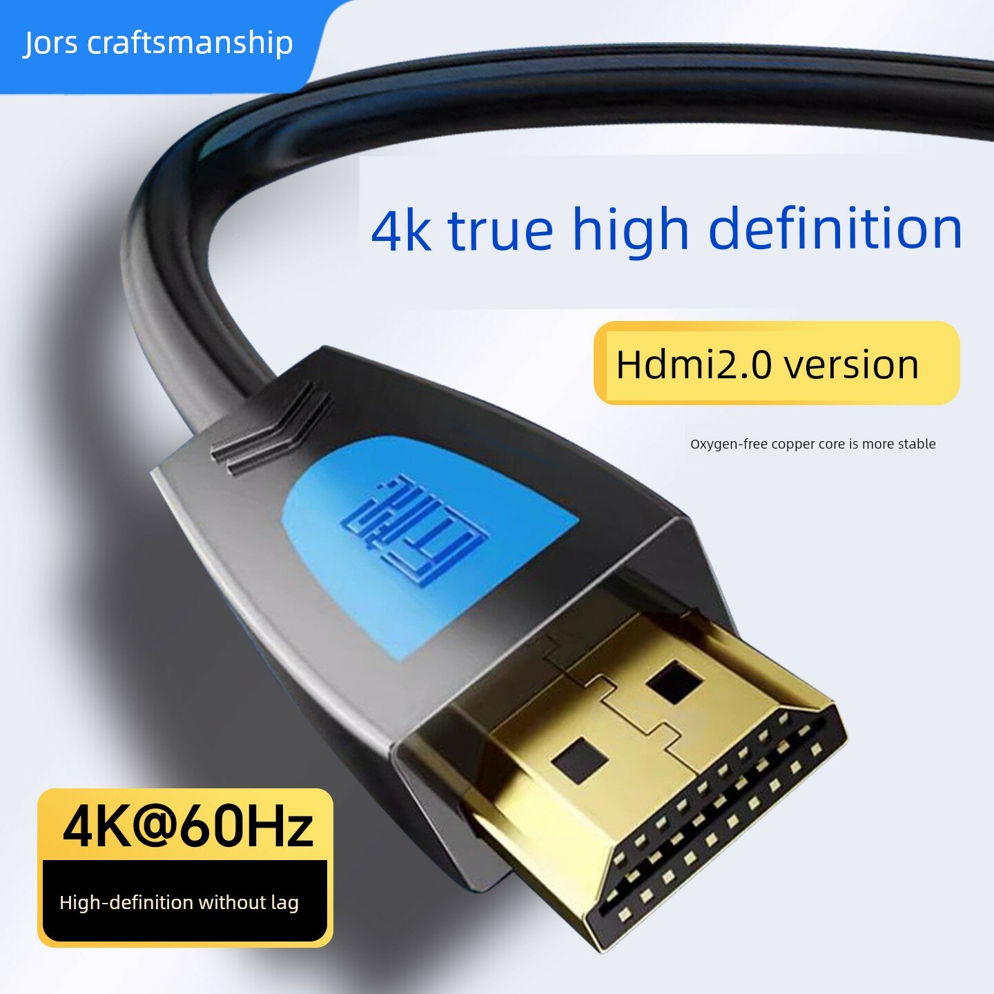Кабель HDMI Craftsman, высококачественный кабель для подключения компьютера, ноутбука, монитора, телевизора 4K,