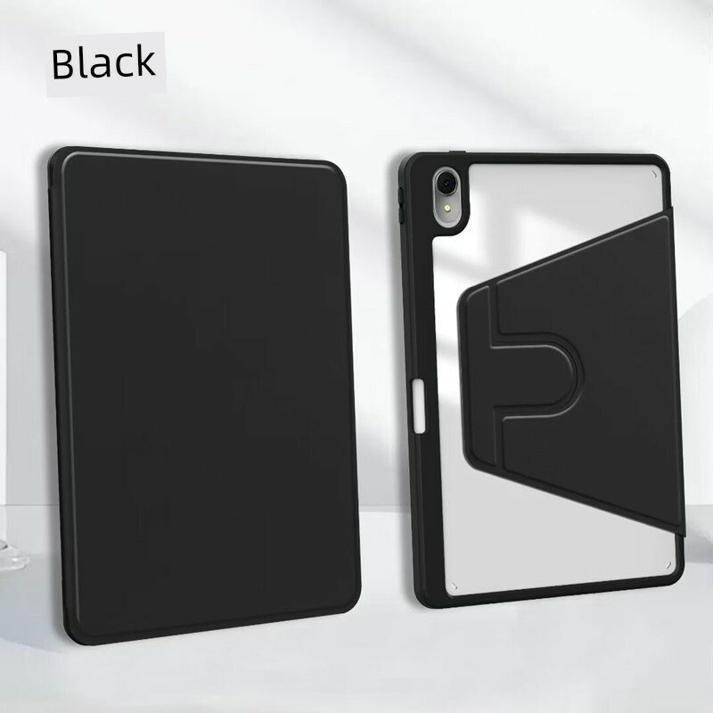 360-градусный вращающийся акриловый чехол для планшета Lenovo Tab G11 11 дюймов с отсеком для стилуса, стилусом и