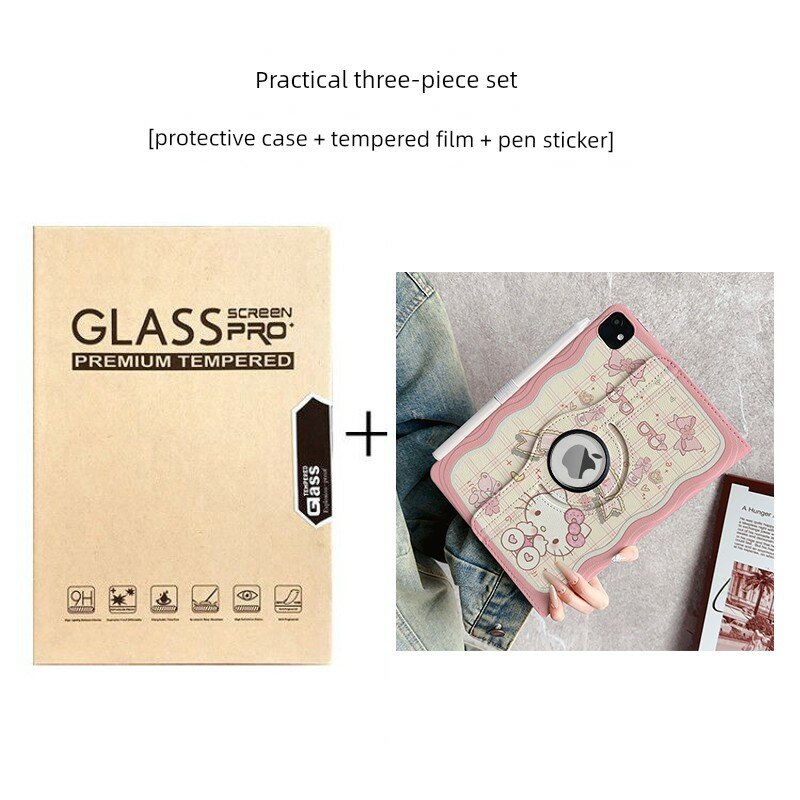 Подходит для защитного чехла Apple iPad 11-го поколения, 9-го поколения, 10,2-дюймового планшета с поворотом на 8