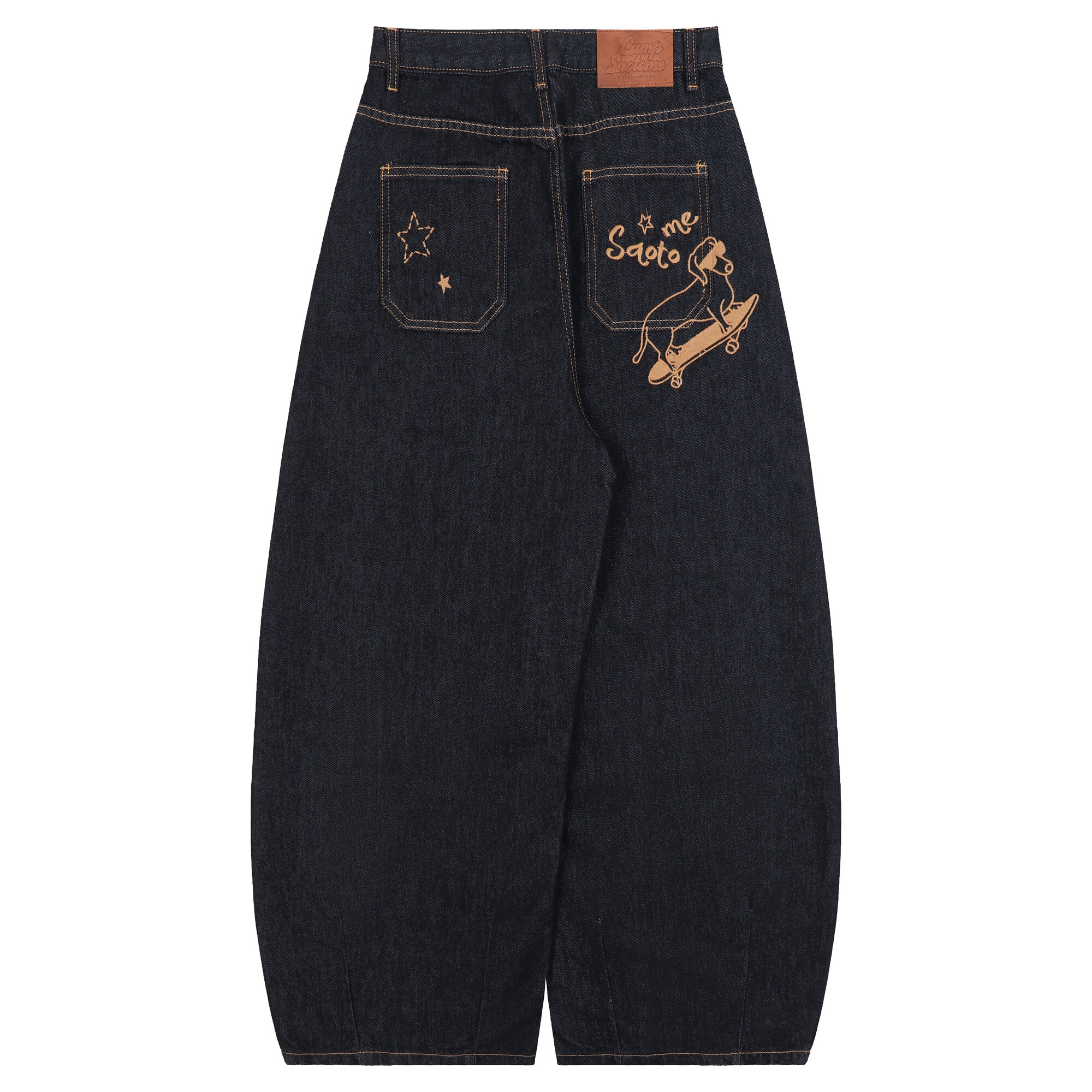 Джинсы трубы Original Denim 