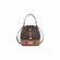 Сумка MICHAEL KORS Reed, фактура тиснение, коричневый/черный
