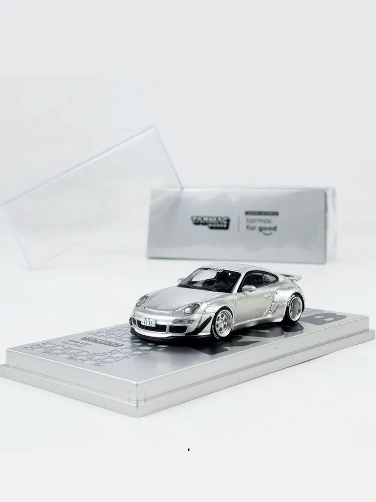 Машинка Tarmac Works TW 1/64 Porsche RWB 997 Abu Dhabi Die-cast Alloy Car Model Collection Display Gift