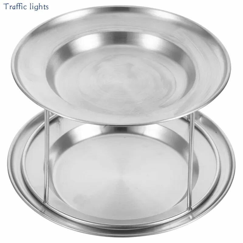 Блюдо сервировочное, 1 шт Silver
