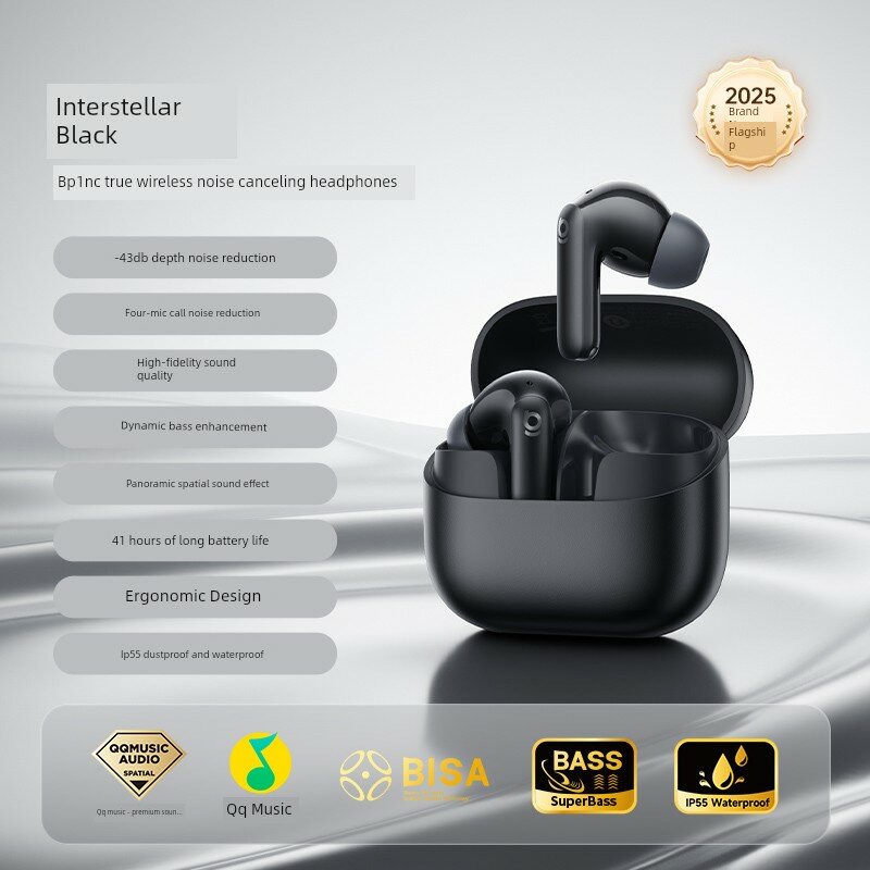 Беспроводные Bluetooth-наушники Baseus E17 с шумоподавлением, стильные спортивные наушники-вкладыши, подходят для