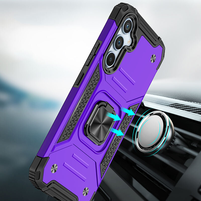 Противоударный чехол Legion Case для Samsung Galaxy A24 фиолетовый