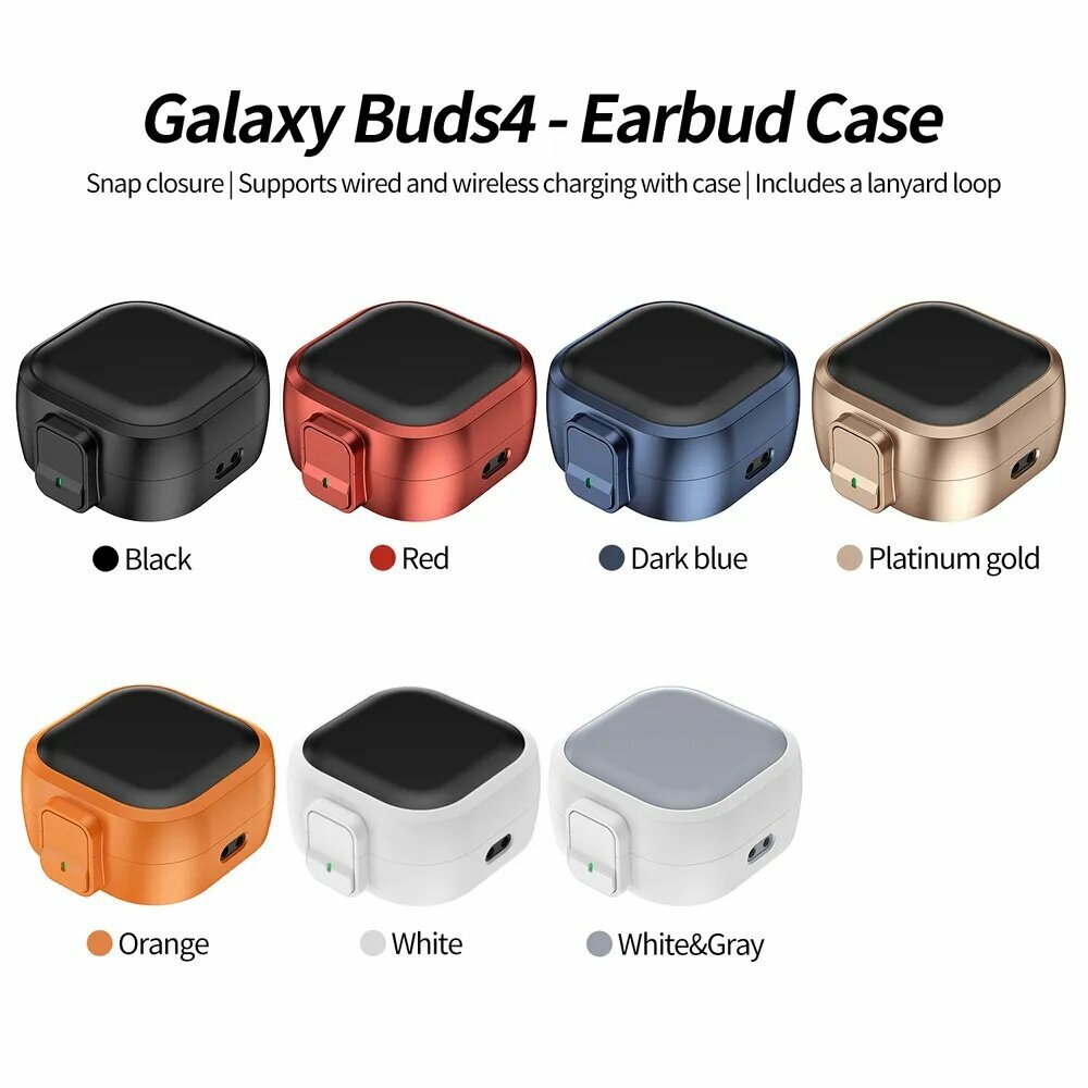 Чехол для наушников Galaxy Samsung Buds 4 / Buds 4pro (синий)