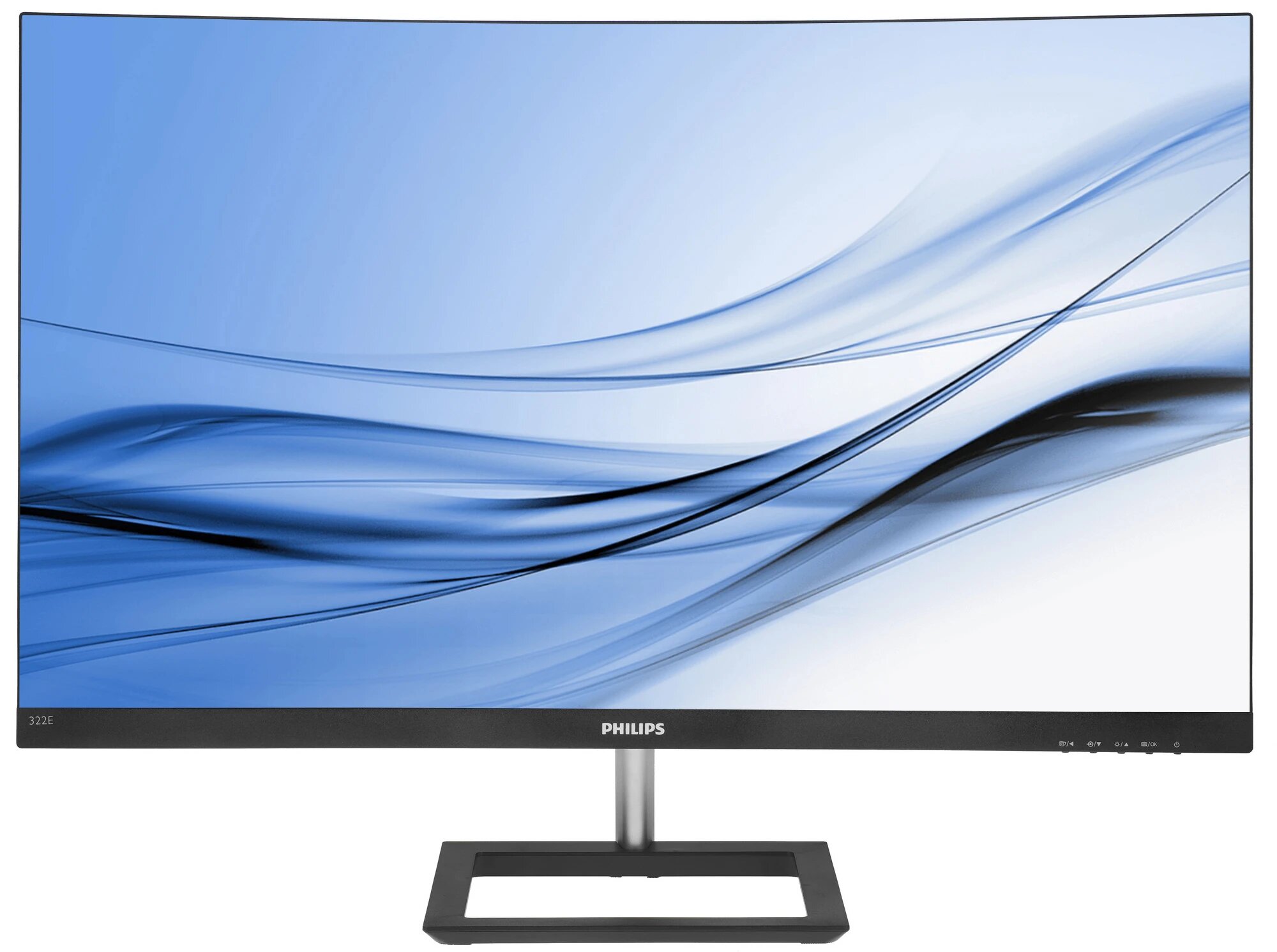 Монитор Philips 31,5" 322E1C/01 1500R, 16:9, VA, FHD, 4ms, 250cd, 75Hz, VGA, HDMI, DP