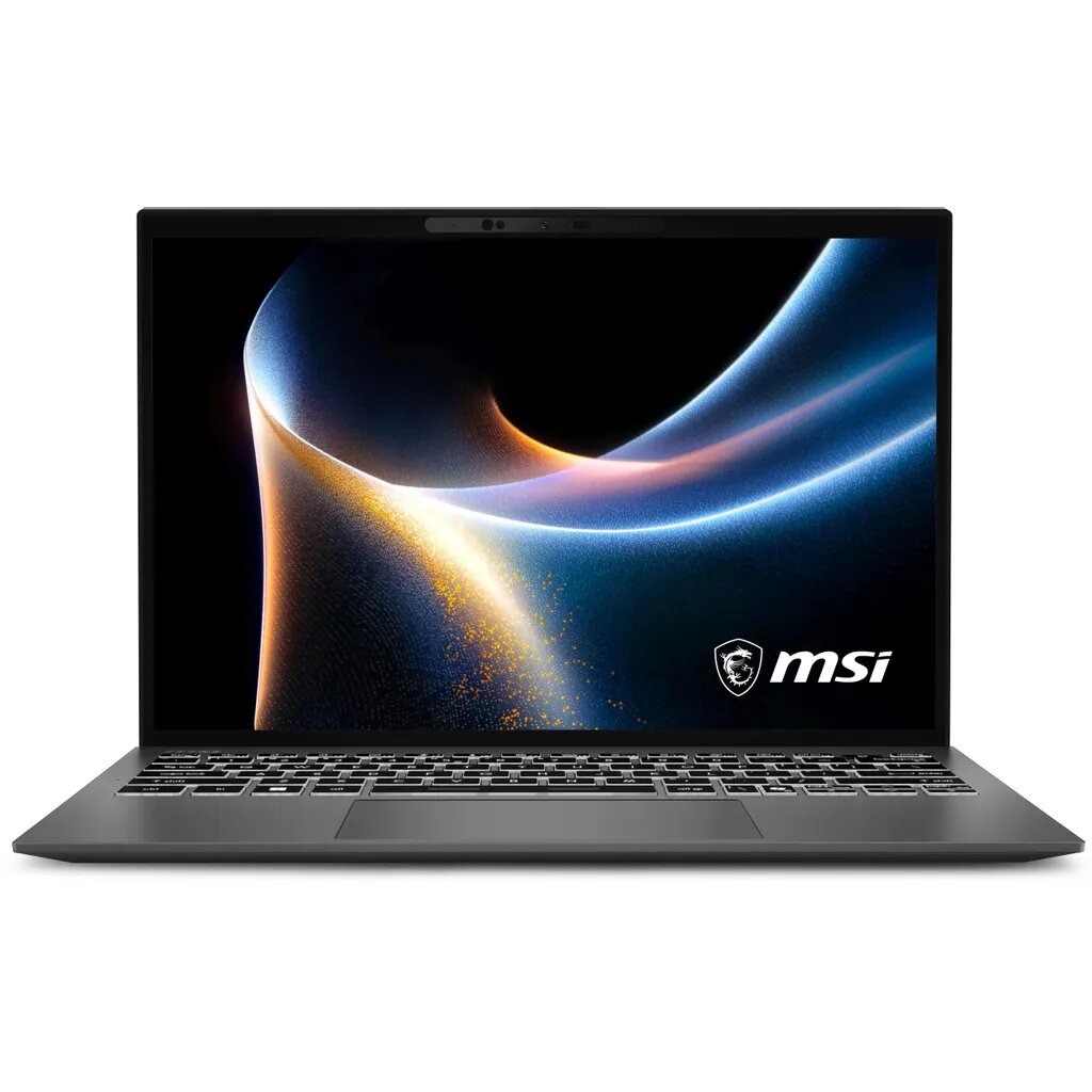 Ноутбук MSI Prestige 13 AI+ A3MG-046RU, 13.3", OLED, Intel Core Ultra 9 386H 2.1ГГц, 16-ядерный, 32ГБ LPDDR5x, 1ТБ SSD, Intel Graphics, Windows 11 Pro, серый [9s7-13q425-046]