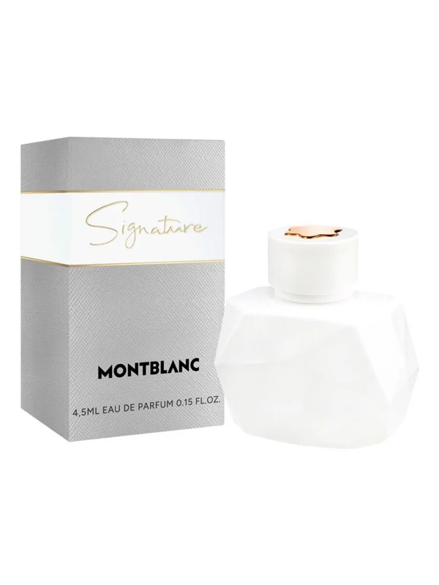 Парфюмерная вода Montblanc "Signature", миниатюра, для женщин, 4.5 мл