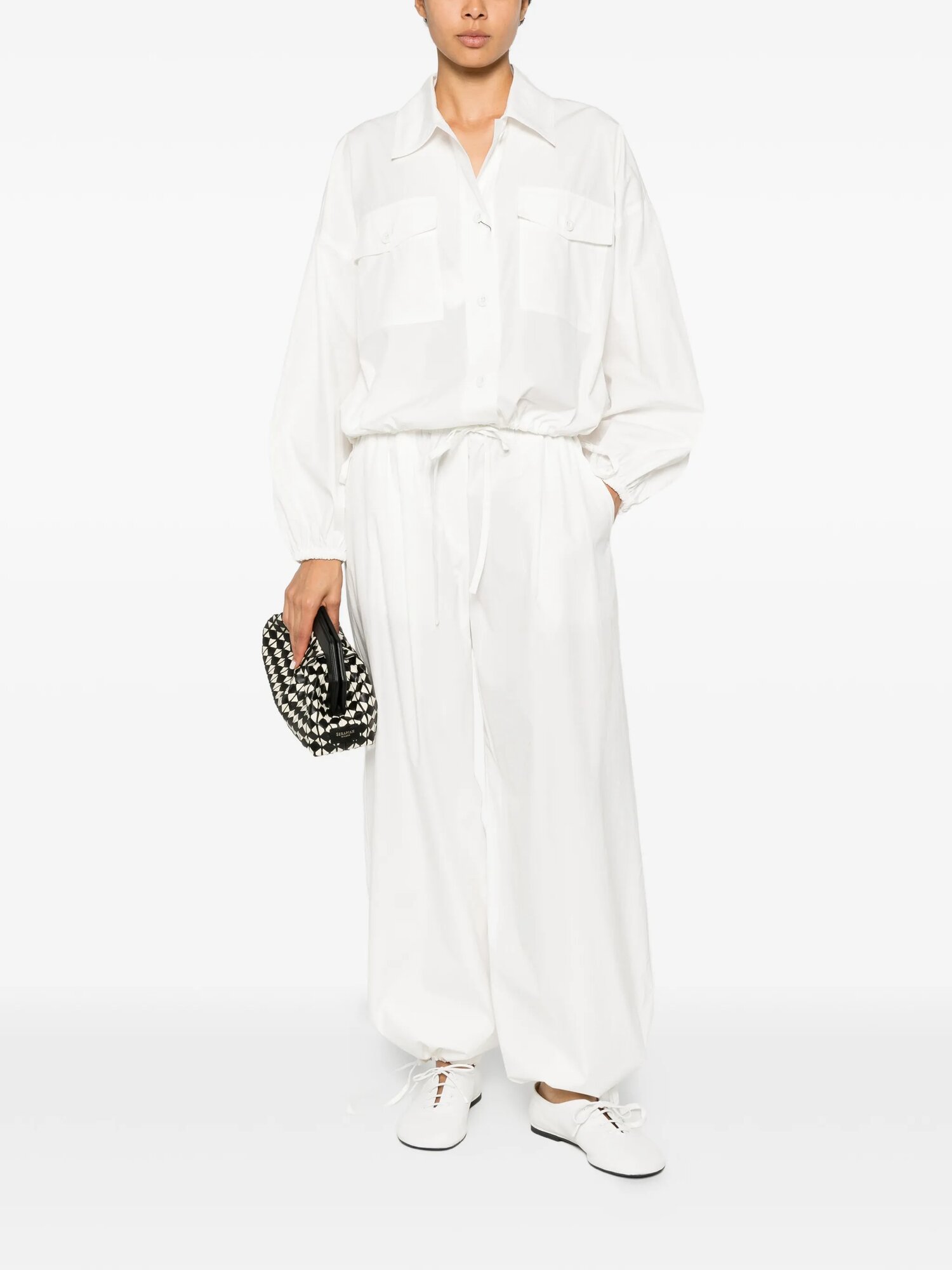 Куртка WEEKEND Flap-pocket button-up jacket, размер 40, white — фото 1