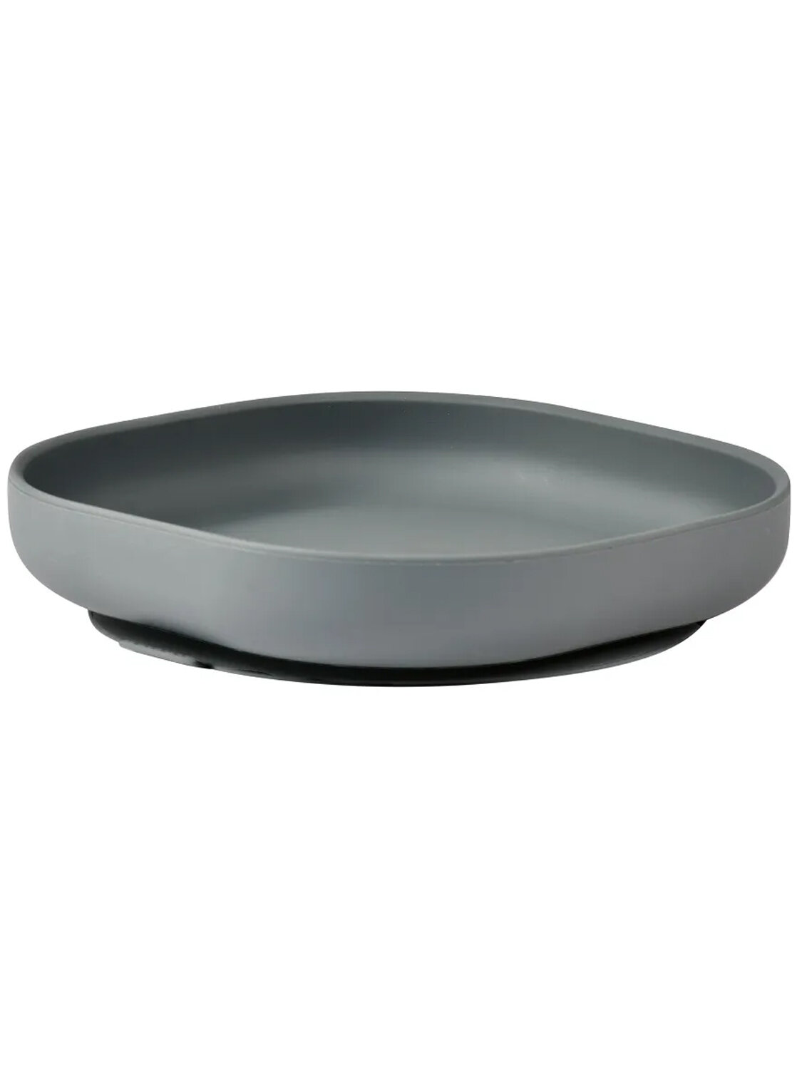 Тарелка Beaba из силикона ASSIETTE SILICONE MINERAL GREY 913550