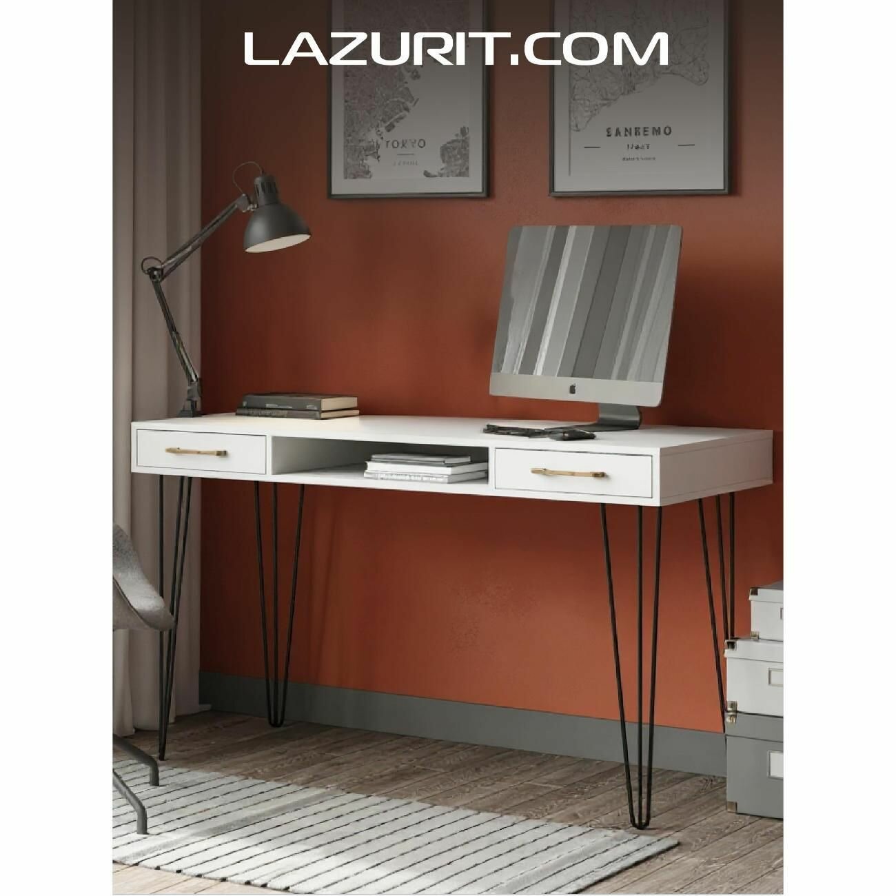 Стол письменный LAZURIT мебель Кассия
