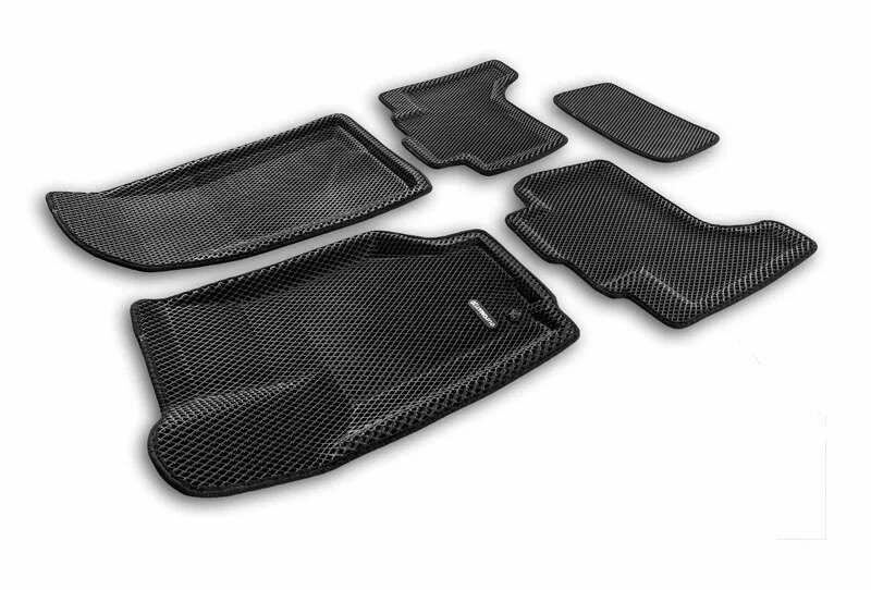 Коврики в салон эва 3D для JEEP Grand Cherokee 2006->2010 3D Euromat EVA