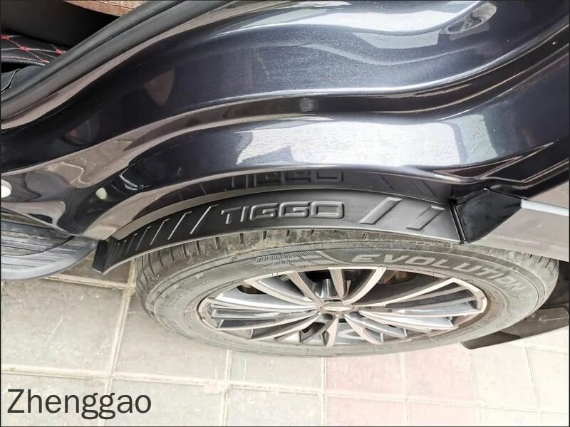 Подкрылки задние для Chery Tiggo 8 и Tiggo 8 Pro Max — защита задних колёс и дверей от грязи, удобно в городе!
