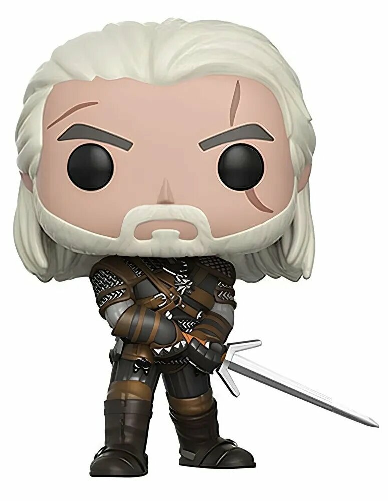 Фигурка Ведьмак Дикая охота Геральд / The Witcher Wild Hunt Geralt (10см) #149