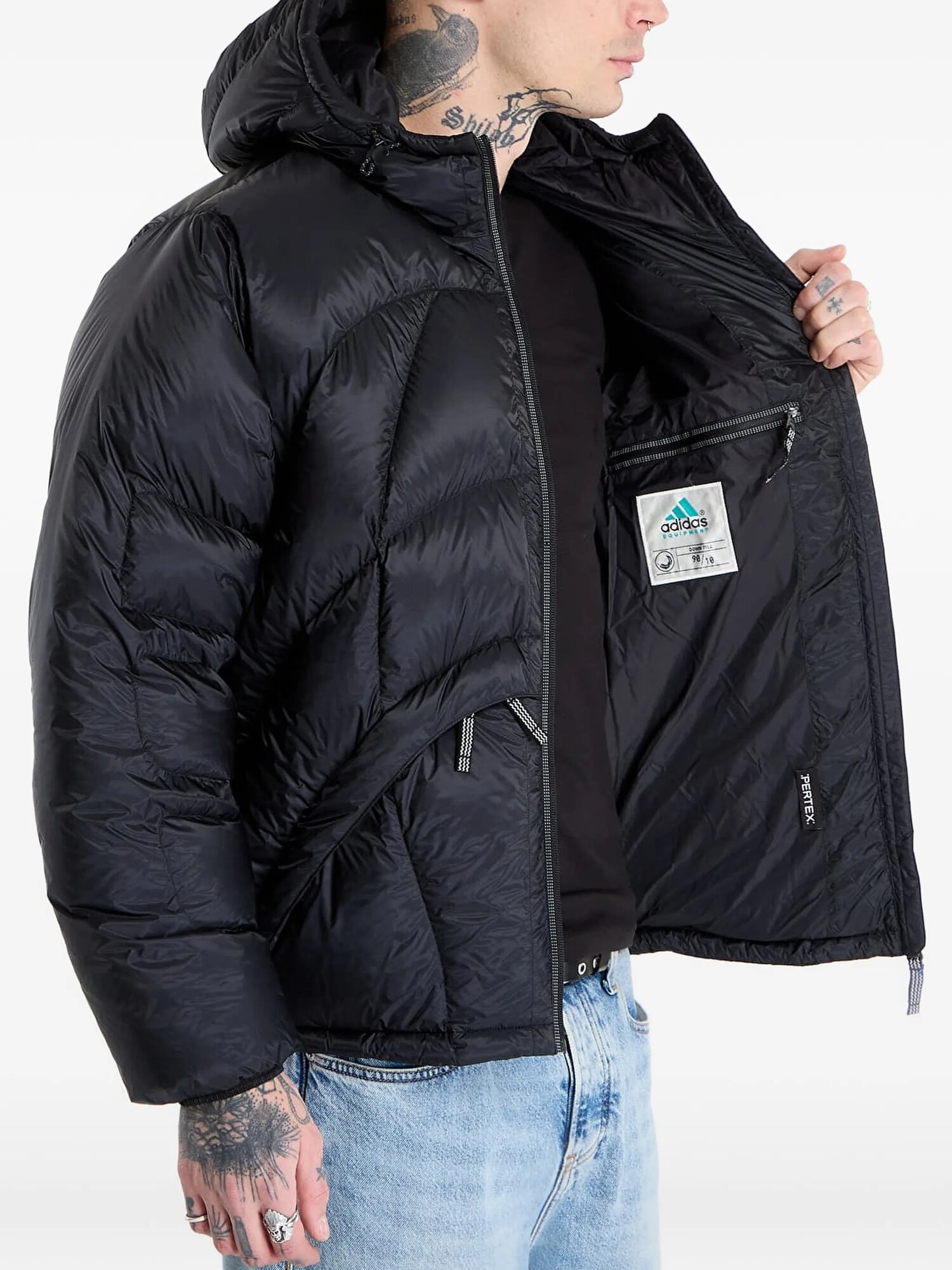 Куртка adidas Equipment Pertex, размер 2XL, black/black — фото 1
