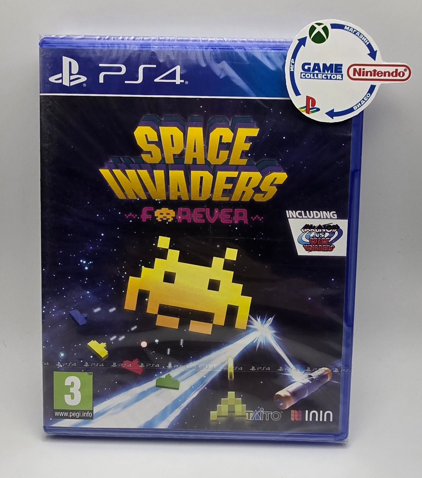 Игра Space Invaders Forever для Sony PlayStation 4 на диске на английском языке