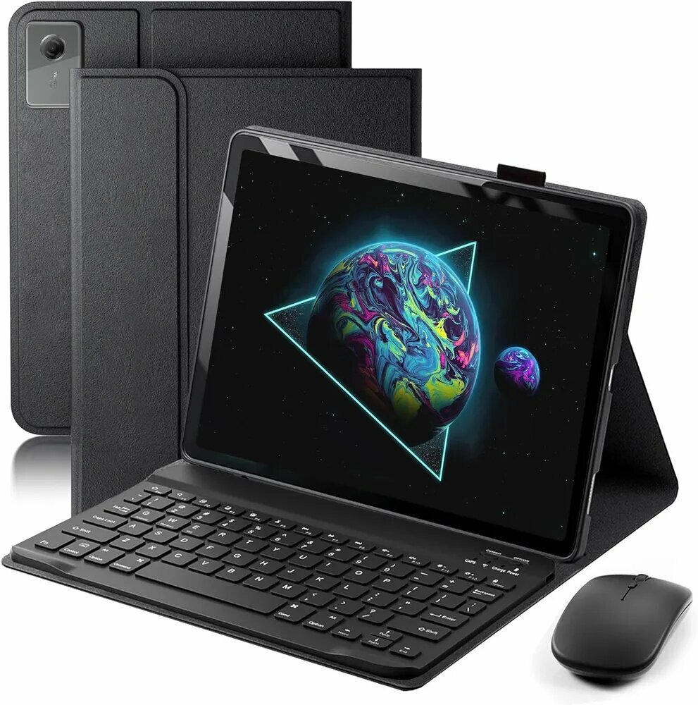 Чехол с клавиатурой для Lenovo Xiaoxin Pad 12.1 2025 / Lenovo Idea Tab Plus 12.1'