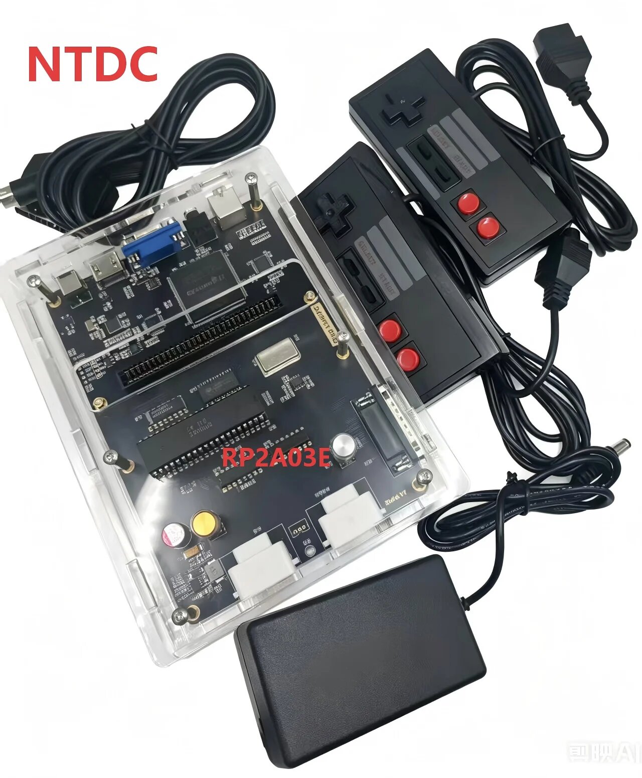 Игровая консоль NesRGB FC HDMI VGA AV, EU Plug, Цвет: A Original Suit