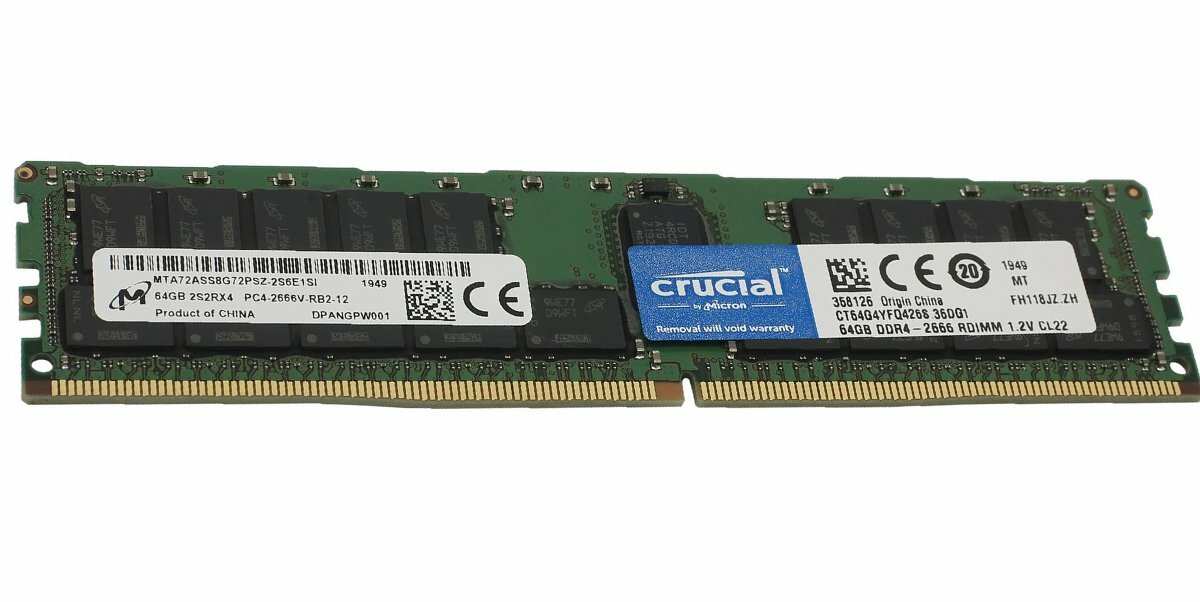 Crucial DDRIV 64Gb CT64G4YFQ426S.36DG1