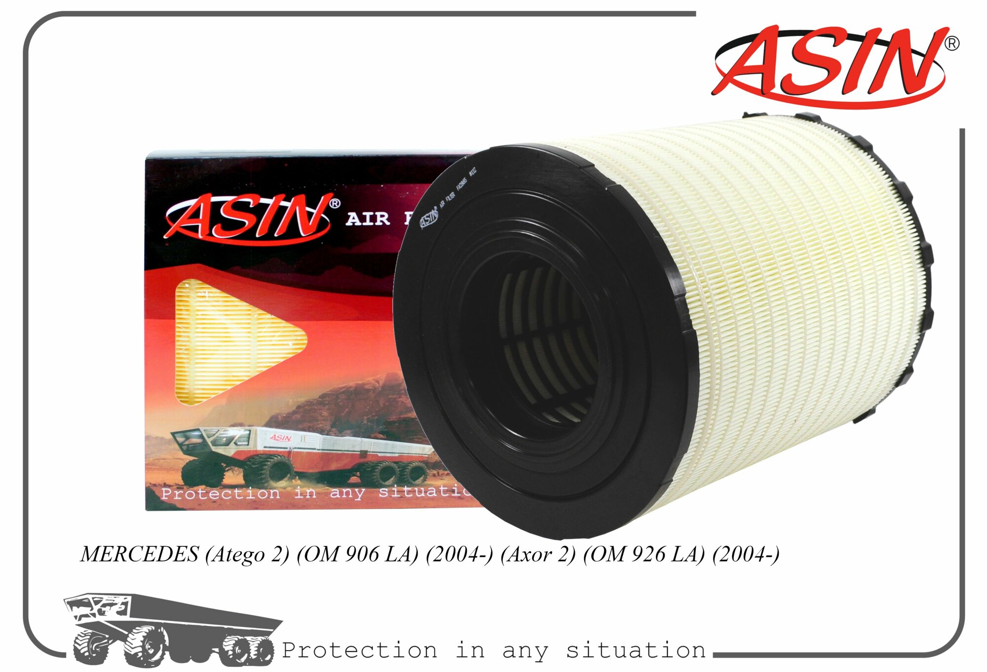 Фильтр воздушный A0040947404/ASIN. FA2885 ASIN