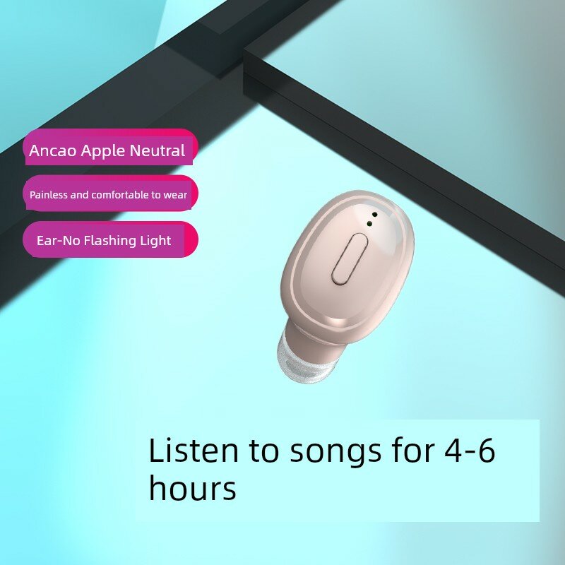 Беспроводные наушники Bluetooth невидимые мини спортивные вставные для OPPO Apple Vivo Huawei Xiaomi с 4-6 часами
