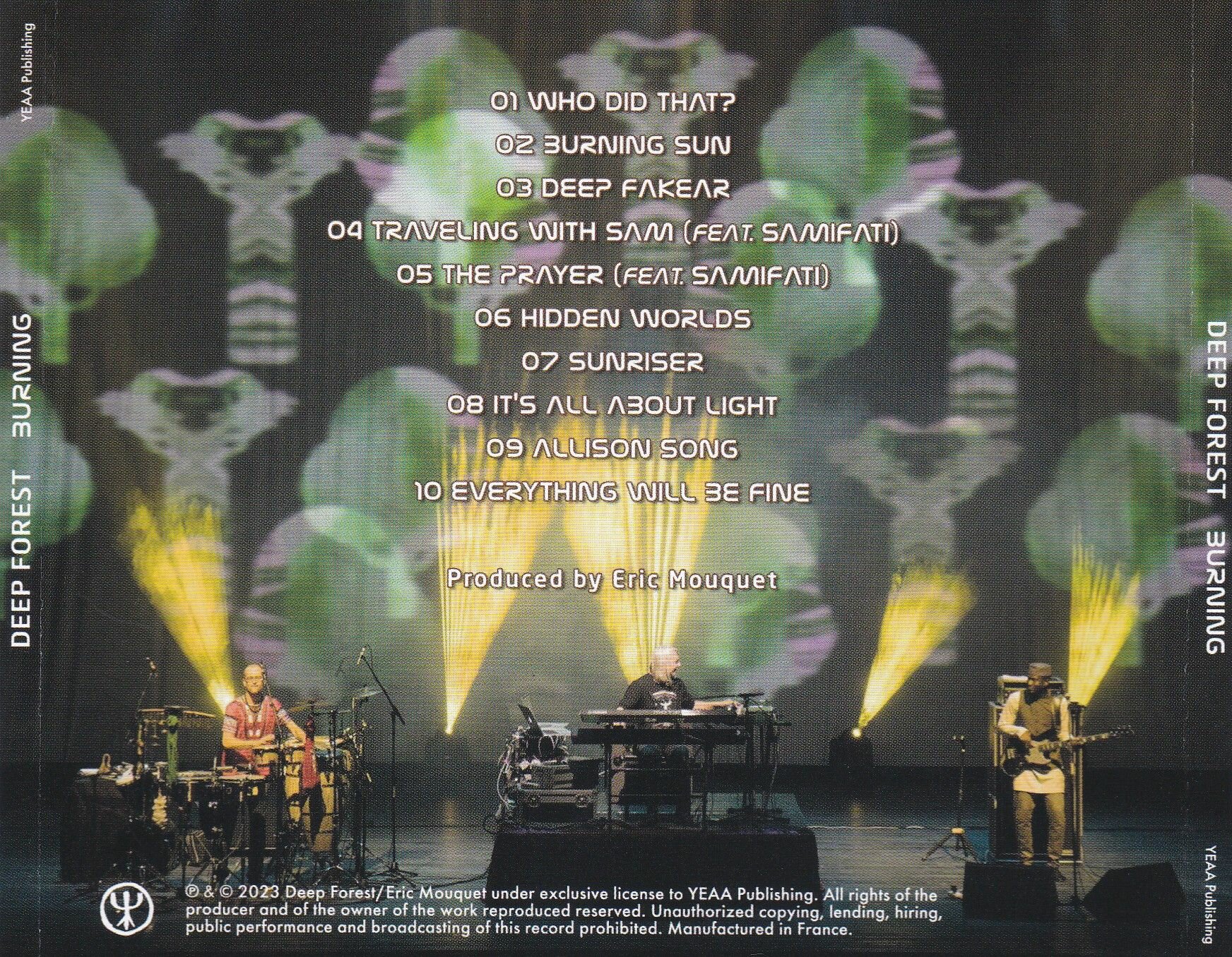 Deep Forest - Burning, 2023, 4-page, CD-Аудио — фото 1