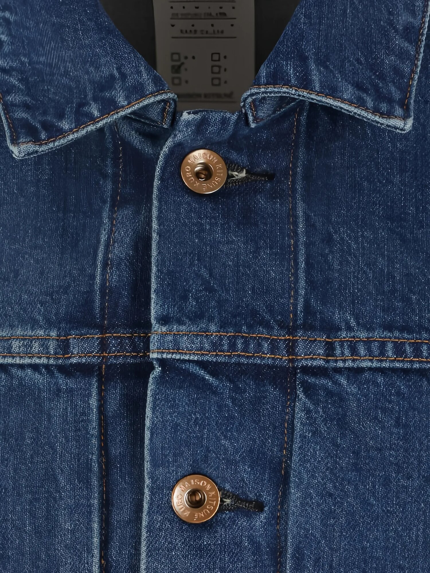 Куртка Maison Kitsune Selvedge Kuro, размер L — фото 1