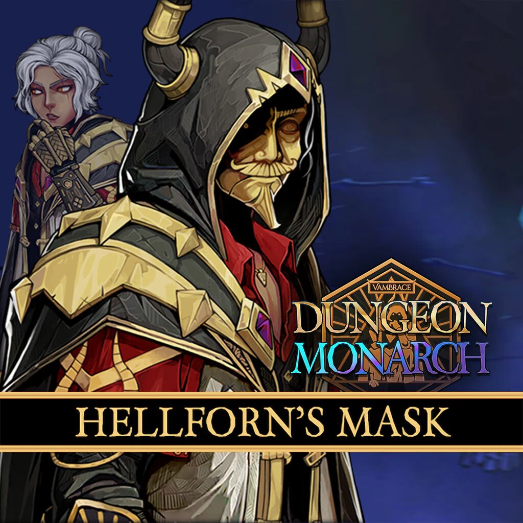 Дополнение Vambrace: Dungeon Monarch - Monarch Skin 2: Hellforn's Mask, цифровое издание PlayStation 5, регион Турция / код пополнения баланса