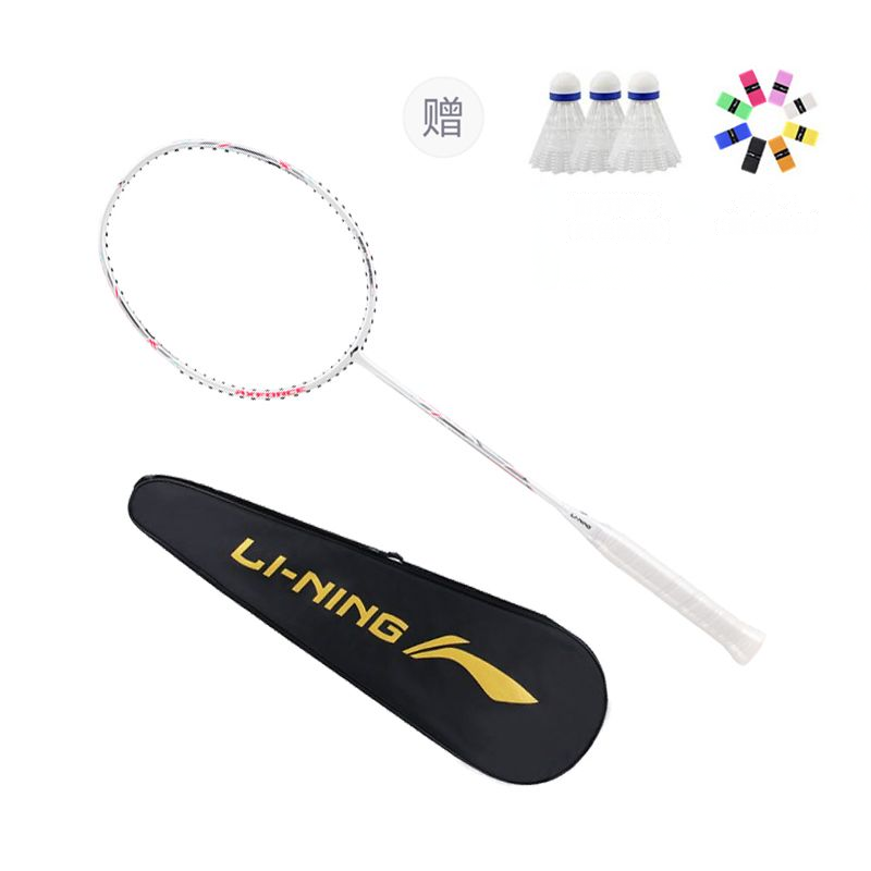Ракетка для бадминтона унисекс Li Ning Thunder Mini Cannon Control Type, белая