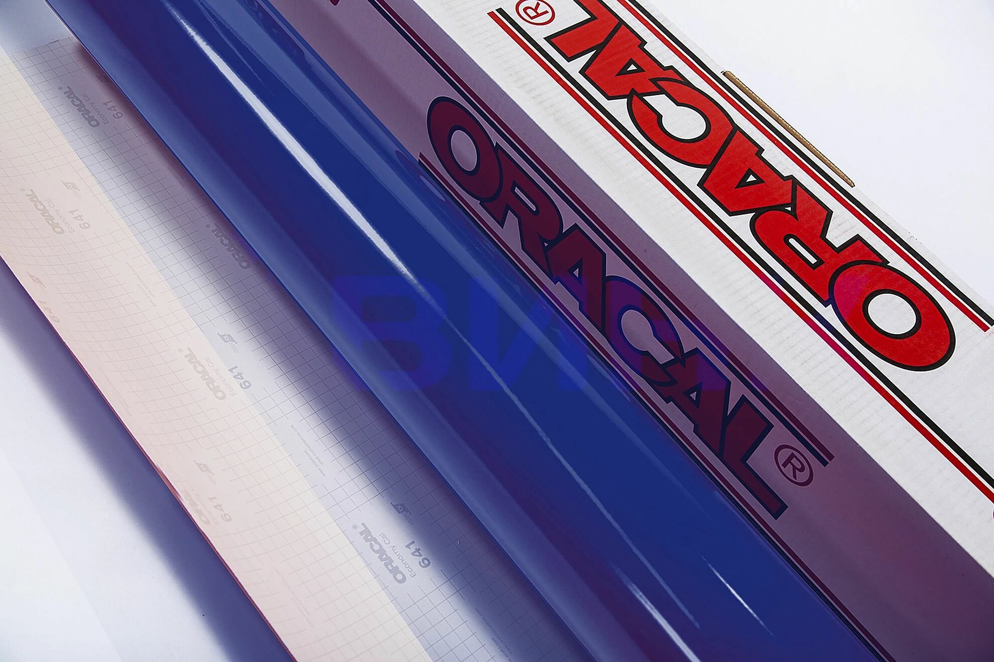 Пленка самоклеящаяся Oracal 641 G 049 1*50 м королевская синяя, глянцевая, рулон