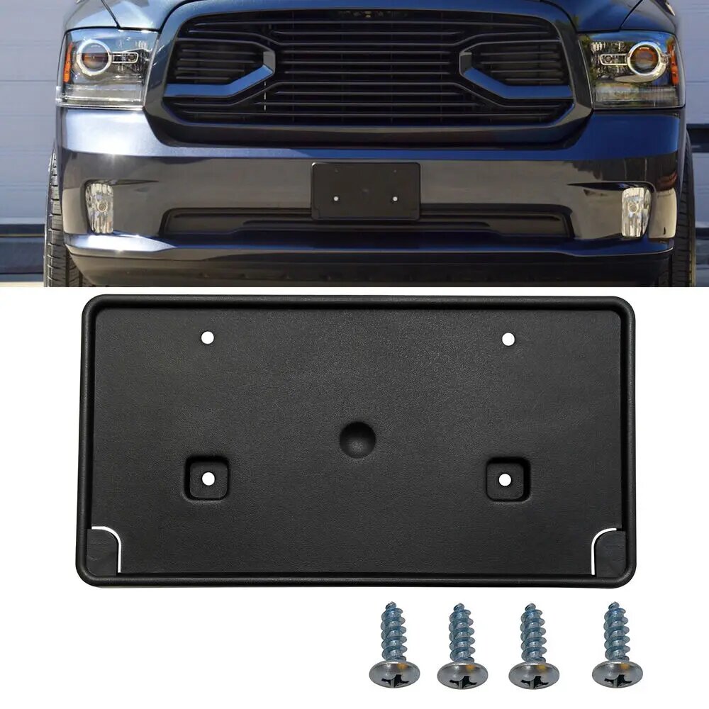 Для Dodge Ram 1500 2013-2018 гг, держатель кронштейна рамки переднего номерного знака