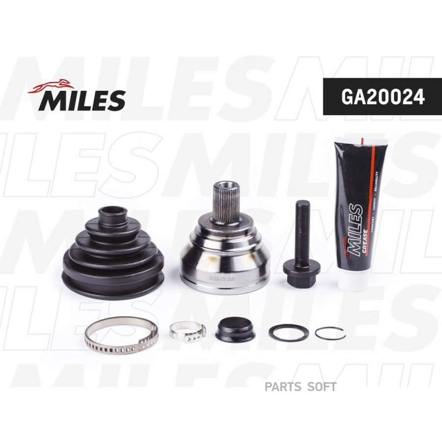 MILES GA20024 ШРУС AUDI A3/VW G5/G6/PASSAT/TOURAN/TIGUAN/CADDY 1.4-3.2 03- нар. ()