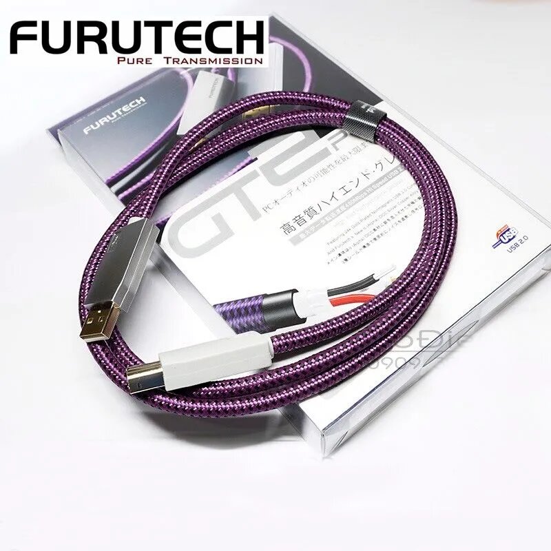Furutech Аудиокабель, 0.6 м, пурпурный