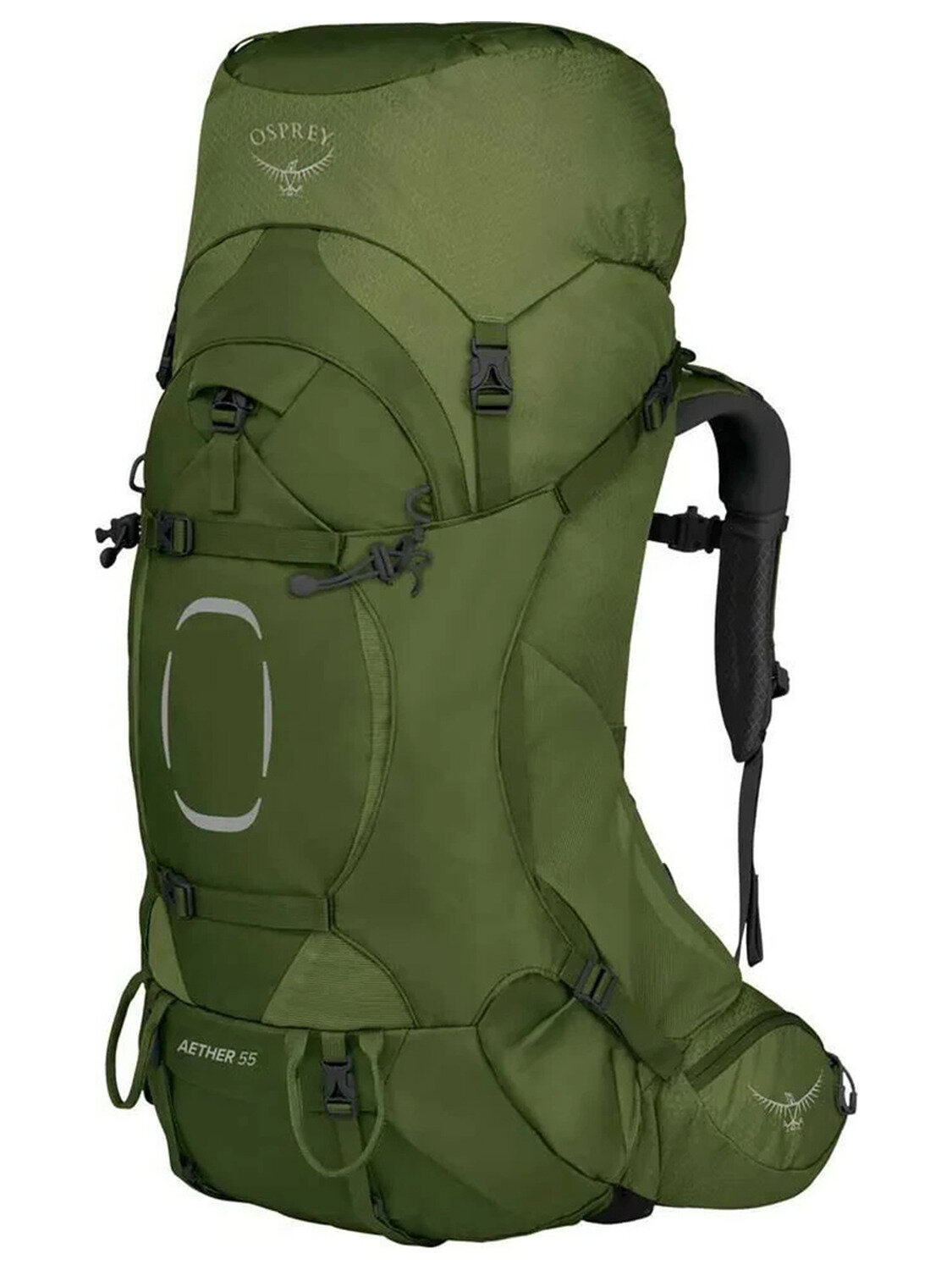 Рюкзак Osprey Aether 55 Garlic Mustard Green 2026 зеленый, для мужчин